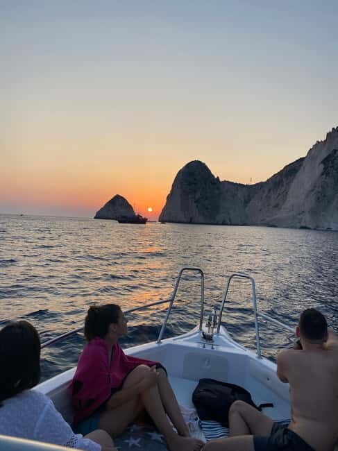 Zakynthos: Private Sunset Cruise to the south of the island - The Itinerary in Detail