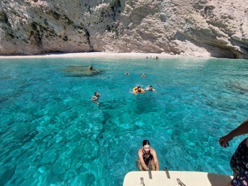 Zakynthos Private Tour Myzithres Beach Viewpoint Keri Caves - Lunch with a View