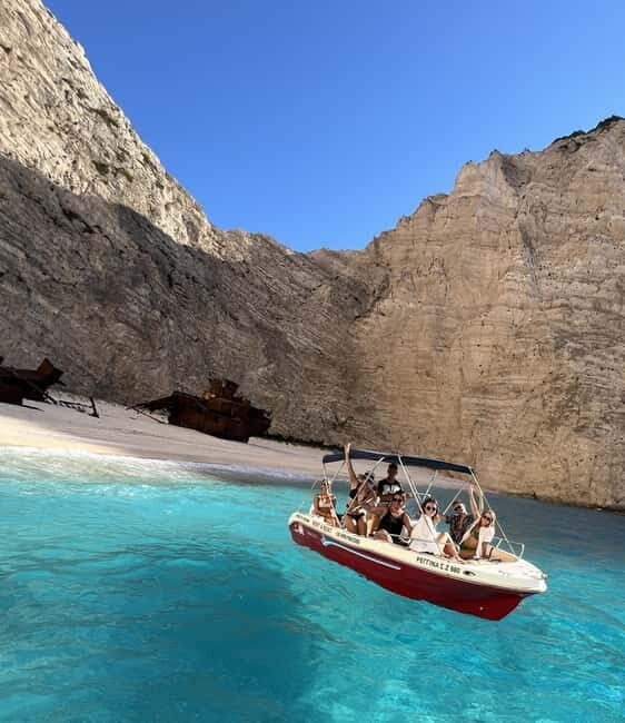 Zakynthos: Shipwreck and Caves Boat Rental Without Skipper - The Sum Up