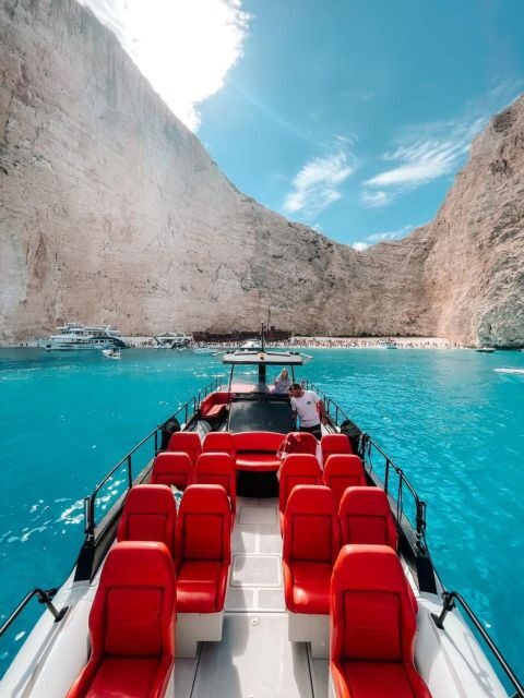 Zakynthos: Shipwreck Bay by fast boat - Small Group - Exploring the Itinerary in Detail