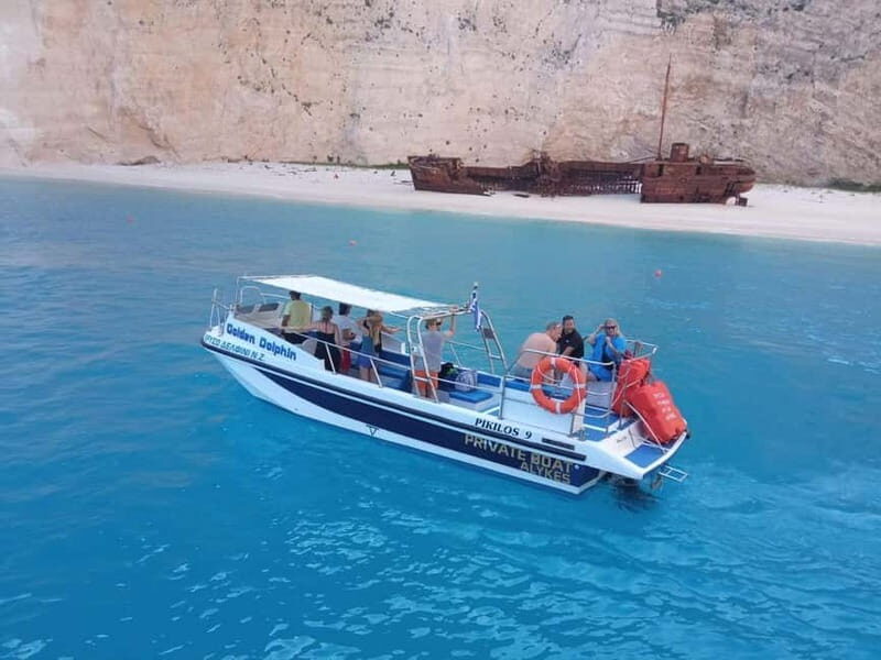 Zakynthos: Xigia, Navagio Shipwreck and Blue Caves Boat Tour - Key Points