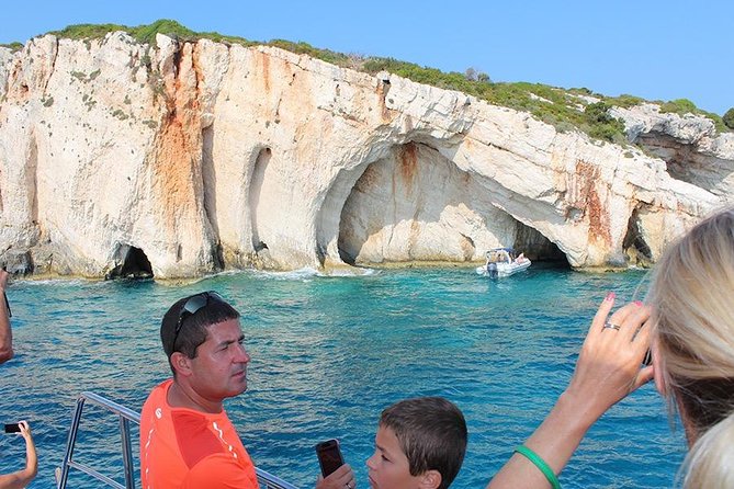 Zante Cruise to Blue Caves & Shipwreck Beach Photo Stop - Lunch in a Traditional Village
