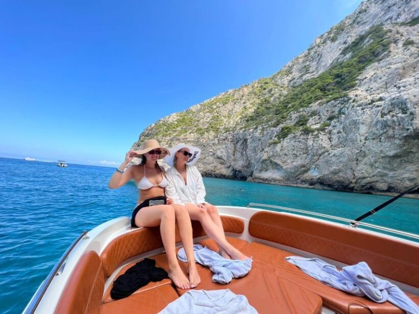 Zante Private Cruise to Shipwreck Beach & Blue Caves (max 9) - An Overview of the Experience