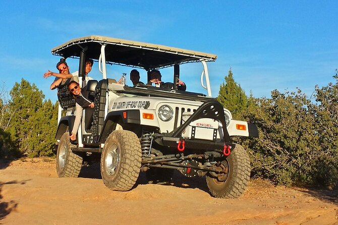 Zion Jeep Tour Premium Package - Morning Tour - Meeting and Pickup Information