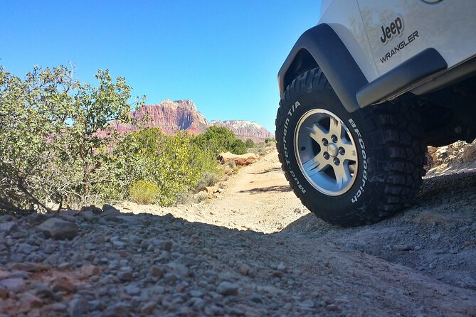 Zion Jeep Tour Premium Package - Morning Tour - Exploring Zions Geologic History