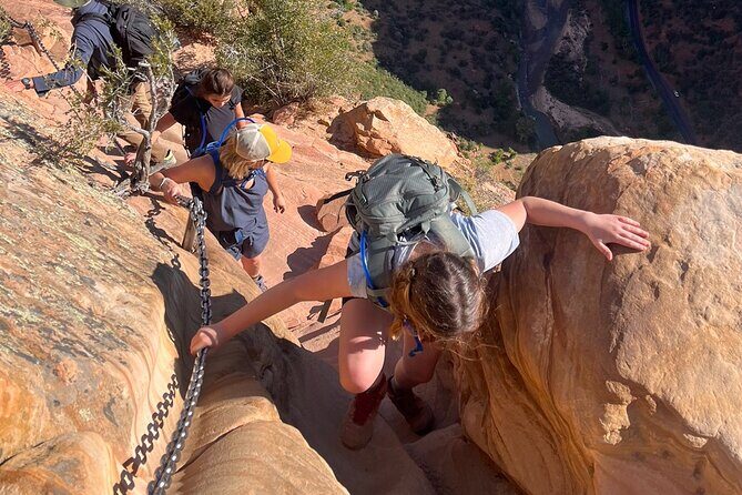 Zion National Park- Angels Landing Guided Hike Permit Included - Key Points