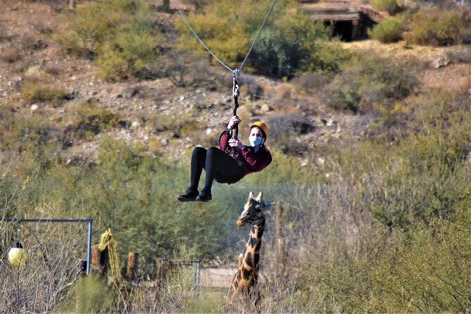 Zip Line Tour at Out of Africa Wildlife Park in Sedona,Camp Verde - The Sum Up