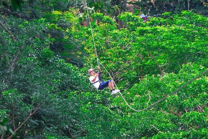 Zipline 18 Platforms at Hanuman World - An Introduction to Hanuman World Phuket