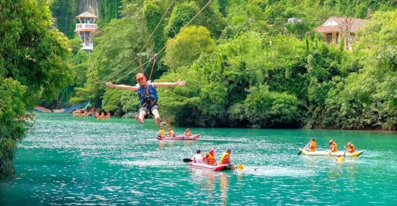 Zipline at Dark Cave And Phong Nha Cave: Dong Hoi/Phong Nha - The Tour Itinerary Breakdown