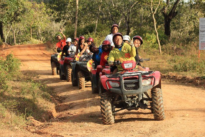Zipline & ATV Jungle Adventure Combo - Refreshing River Stop and Tequila Tasting