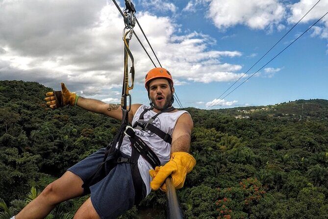 Zipline Canopy Tour with Transport from San Juan - An Authentic Look at the Experience