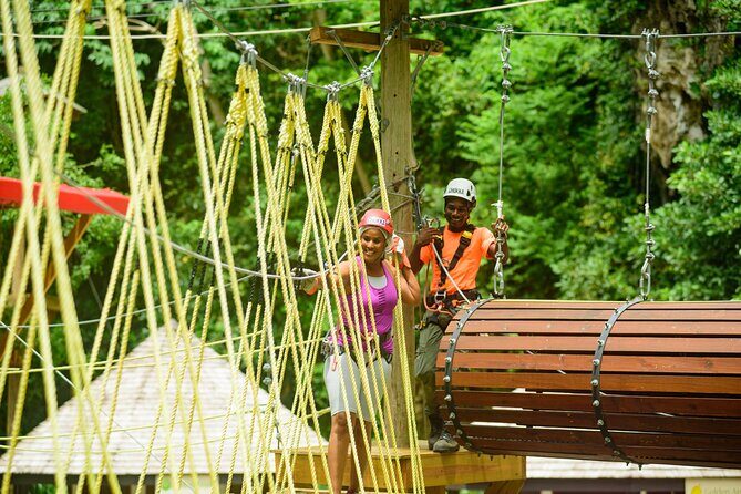 Zipline Experience & Obstacle Course at Harrison's Cave by Chukka - Key Points