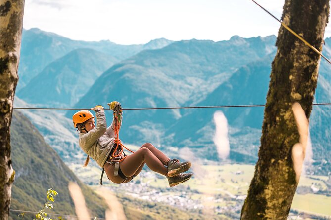 ZIPLINE Kanin Bovec - Course Description