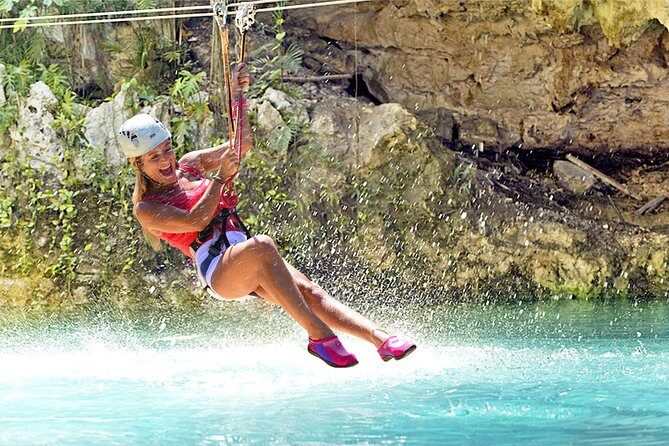 Zipline Mega Splash at Bavaro Adventure Park - What Is the Bavaro Adventure Park Zipline Mega Splash Experience?