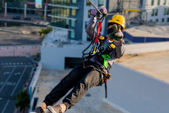 Zipline Sky Bull in Urban Environment in Toroverde urban park San Juan - Breaking Down the Experience