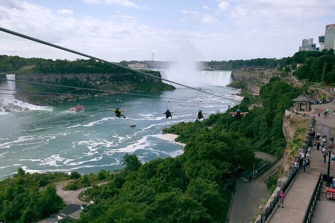 Zipline To The Falls in Niagara Falls, Canada - Experience the Zipline to the Falls in Niagara Falls, Canada