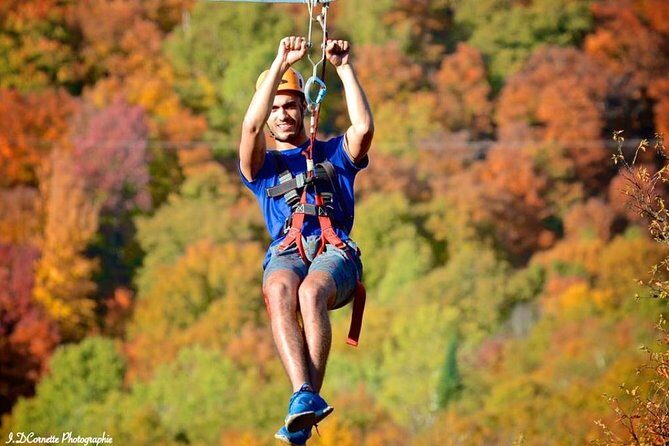 Ziplines over Laurentian Mountains at Mont-Catherine - Discovering the Ziplines over Laurentian Mountains at Mont-Catherine