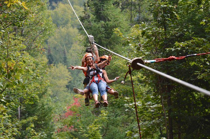 Ziplines over Laurentian Mountains at Mont-Catherine - Practical Details and Value