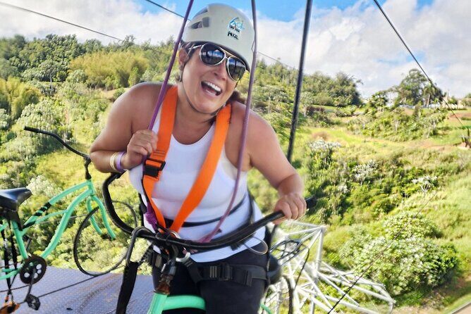Ziplines Plus the NEW ToroBikes Pick up Included - An Adventure Packed with Excitement and Stunning Views