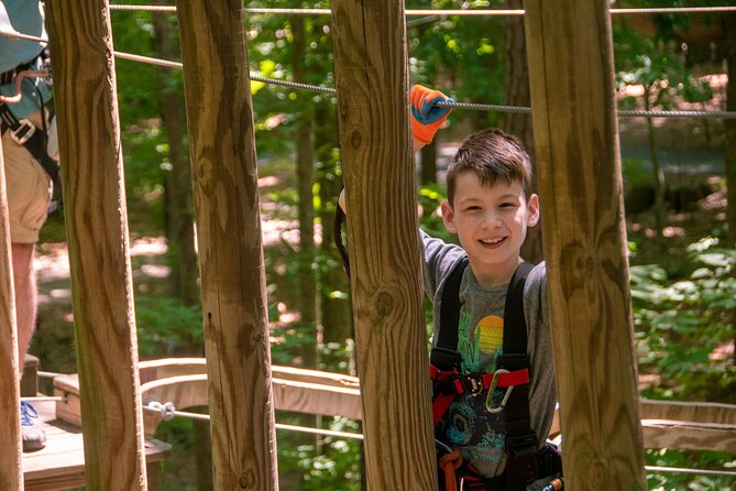 Ziplining and Climbing at The Adventure Park at Virginia Aquarium - Age and Participation Requirements