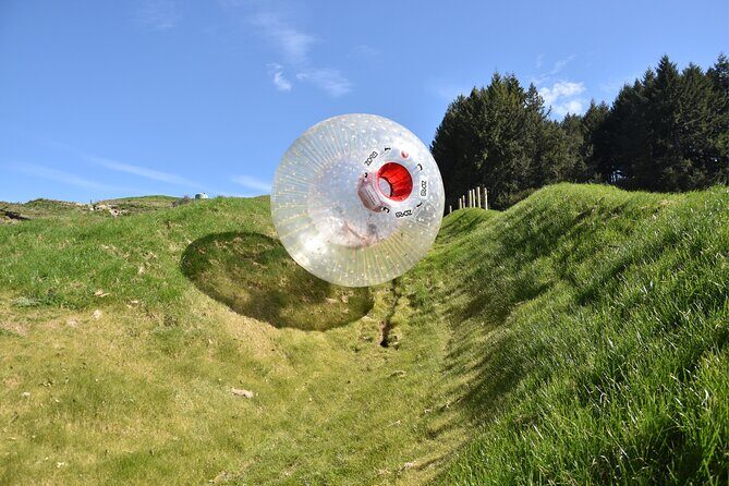 Zorb Inflatable Ball Ride from Mount Ngongotaha in New Zealand - A Wild Ride in Rotorua: ZORB Inflatable Ball Experience