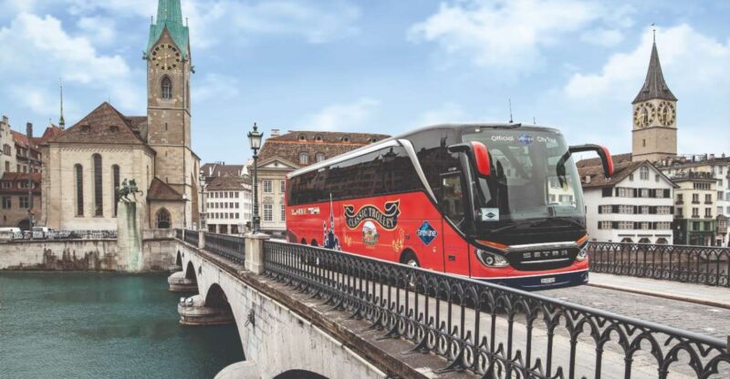 Zurich: City Bus Tour With Audio Guide and Lake Cruise - Tour Features