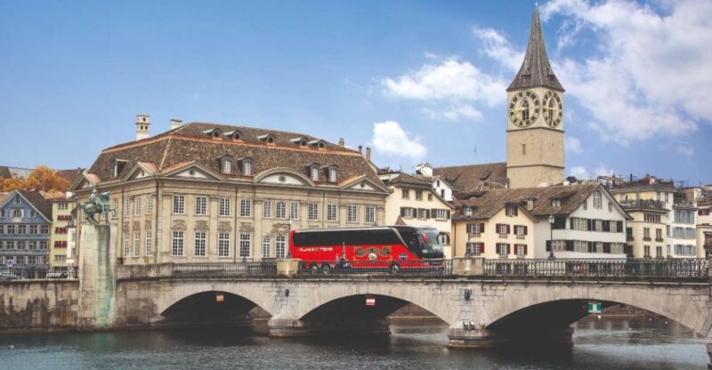 Zurich: City Top Attractions Tour by Bus With Audio Guide - Languages and Amenities