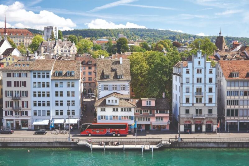 Zurich: City Top Attractions Tour by Bus With Audio Guide - Itinerary and Commentary