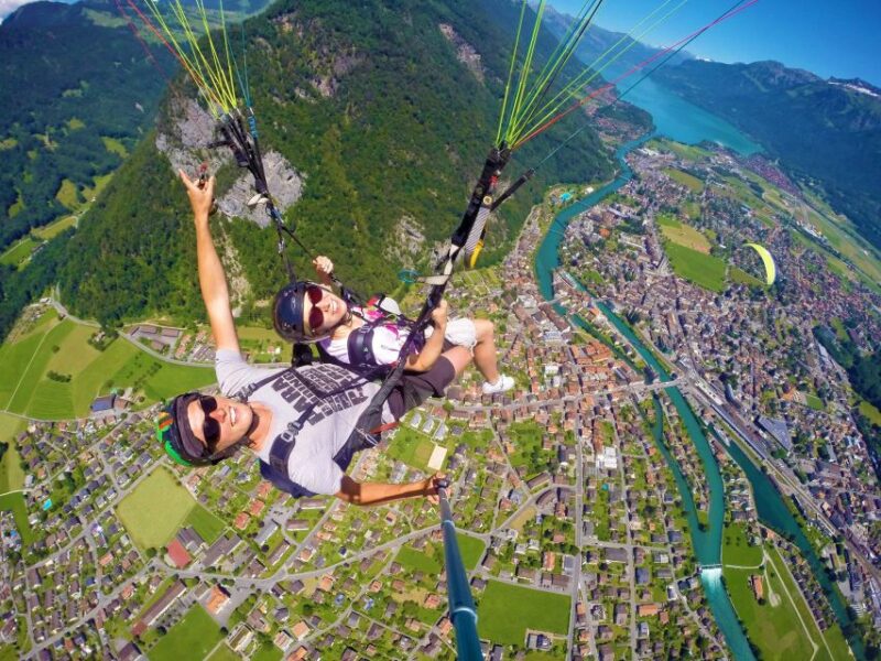 Zurich: Day Trip to Interlaken Including Tandem Paragliding - Key Points