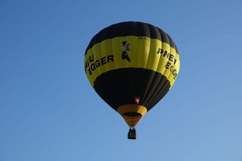 Zurich: Private Hot Air Balloon Ride & Champagne - Safety and Restrictions