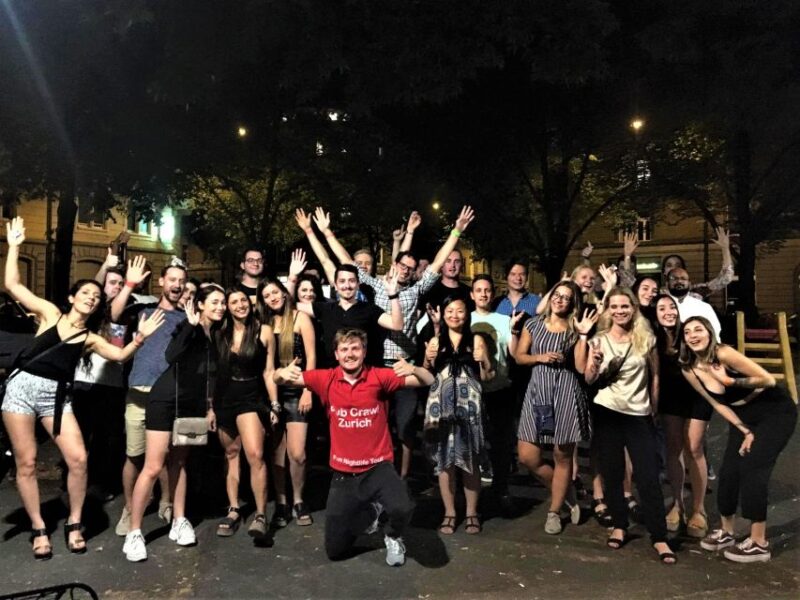 Zurich: Pub Crawl Nightlife Tour With Shots and Snacks - Meeting Point and Directions