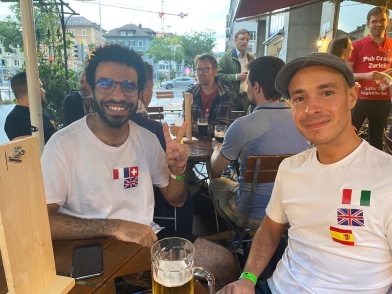 Zurich: Pub Crawl Nightlife Tour With Shots and Snacks - Unique Features of the Tour